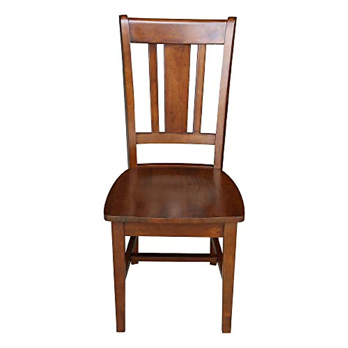 International Concepts San Remo Splat Back Chair, Espresso