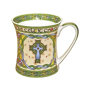 Royal Tara Irish Celtic High Cross Bone China Mug