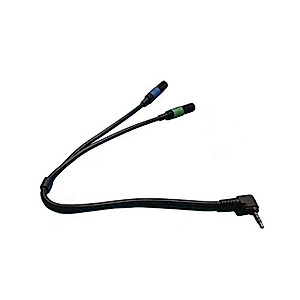 Headset Buddy Line-Level Input Audio Plus Headphone Monitoring with Built in Attenuator Adapter for iPhone, Smartphones (Mic-Line Plus)