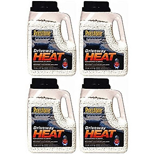 Scotwood Industries 9.5J-Heat Prestone Driveway Heat Concentrated Ice Melter, 9.5-Pound (Four Pack)