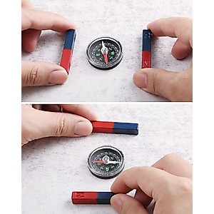 Sntieecr Labs Junior Science Magnetism Set for Experiment Education, Science Experiment Tool Physics Educational Toys for Kids Teen