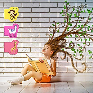 60 Pieces Cute Animal Magnetic Bookmarks Magnet Page Markers Cartoon Page Clips Bookmark for Student Office Reading Stationery Rewards Supplies