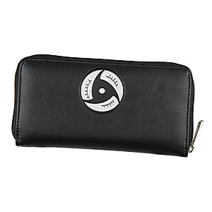 Naruto Shippuden Itachi Uchiha Akatsuki Red Cloud Mangekyo Sharingan Zip Around Wallet