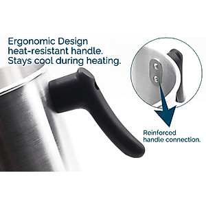 Aroparc Candle Making Pouring Pot 88oz, Large Double Boiler Wax Melting Pot, Dripless Pouring Pitcher Soy Wax Melter