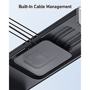 Anker 675 USB-C Docking Station (12-in-1, Monitor Stand) with 10Gbps USB-C Ports, 4K@60Hz HDMI Display, Wireless Charging Pad, for Lenovo ThinkPad, MacBook Pro M1 / M2 and More USB-C Devices