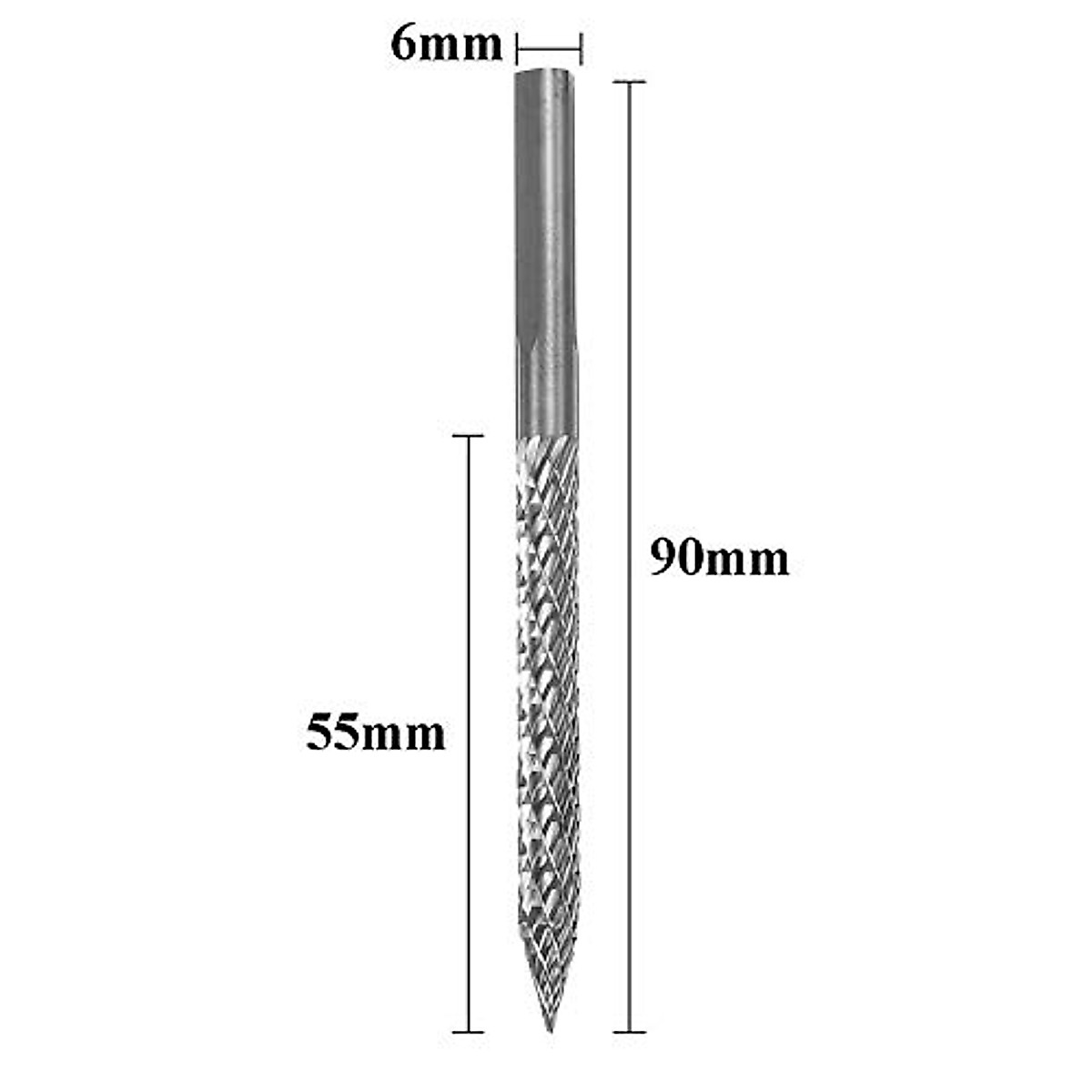 1/4" High Carbide Steel Cutting Tool Drill Reamer Tire Repair Burr