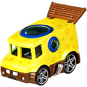 Hot Wheels Spongebob Vehicle, 1:64 Scale