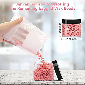 Bestidy Wax Beads, Waxing beans for Hair Removal, Women Men, Home Waxing for All Body and Brazilian Bikini Areas (Purple-800g)