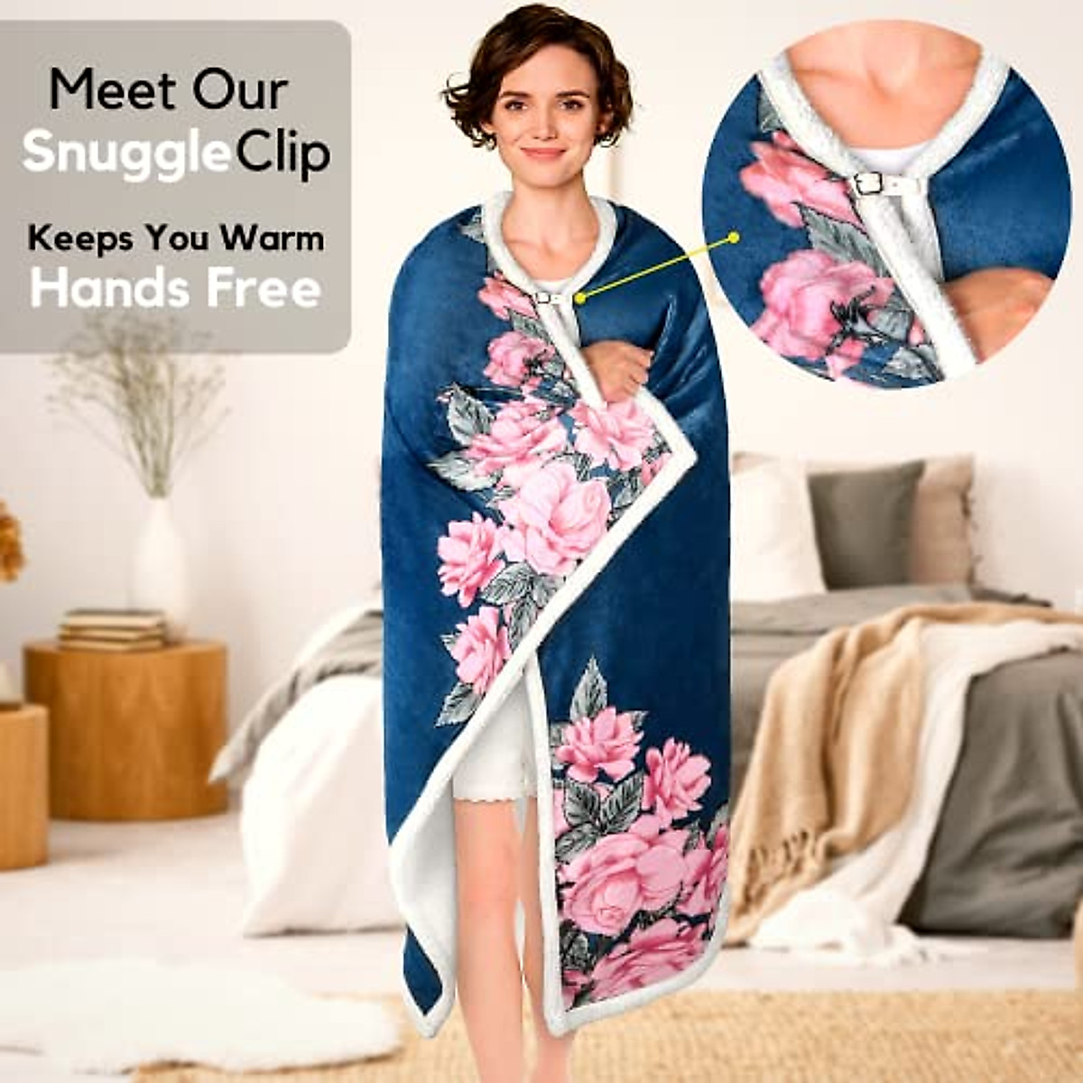 PeraBella Mothers Day Mom Gifts,Mom Birthday Gifts from Daughter and Son | Mom Blanket | Gifts for Mom | Mom Gifts Unique, Best Gifts for Elderly Mom, for Mothers Gifts,Sherpa Throw Blanket 65"x50"