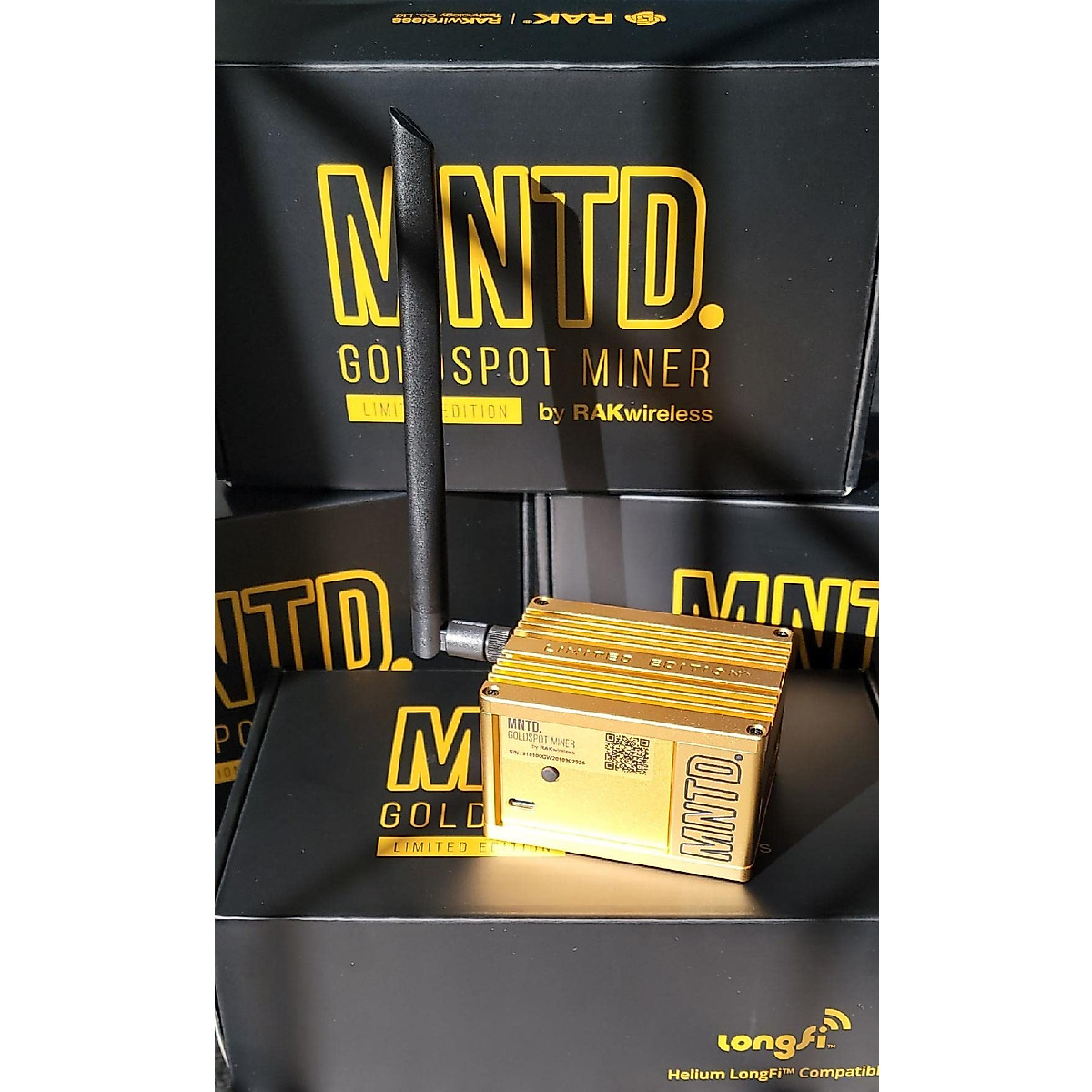 MNTD GoldSpot Helium Hotspot Crypto Miner - RAK Wireless US 915