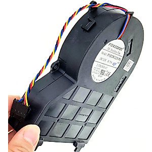 CPU Cooling Fan for Dell OptiPlex 790 390 990, Foxconn PVB120G12H-P01 J50GH-A00 J50GH 0J50GH, DC12V 0.75A 4-Wire/5-pin SFF Small Chassis Fan, 1-Year Warranty