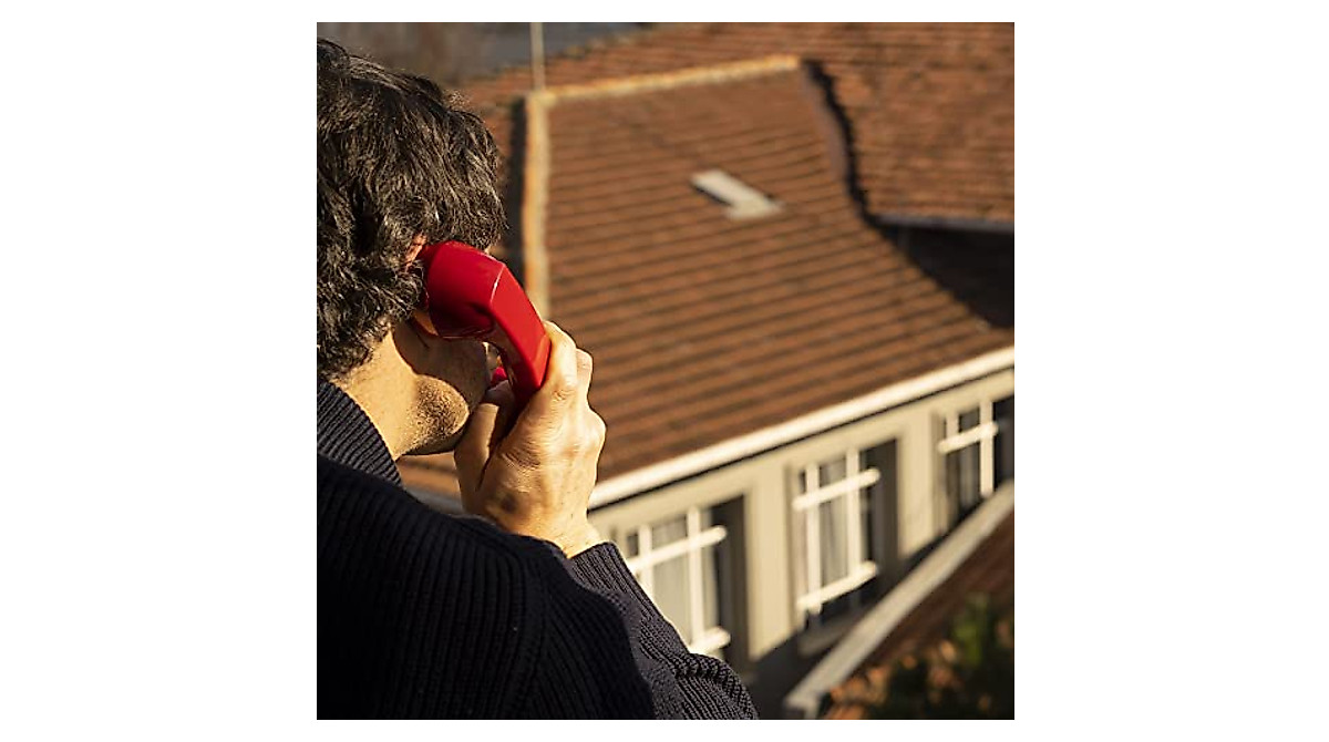Retro Handset for iPhone - Vintage Style, Clear Audio & Radiation Reduction
