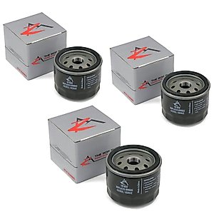 The ROP Shop | Set of 3 Lawn Mower Oil Filters for Ferris 510227874, Gravely 21548100, 21550800