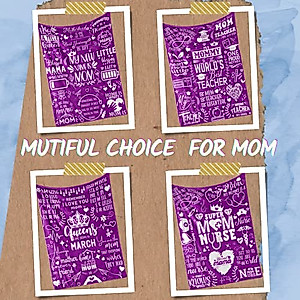 InnoBeta New Mom Gifts for Women, Mom to Be Gift Blanket, Pregnancy Gifts for First Time Moms, Gender Reveal Gifts, for New Parents, New Mommy, Flannel Throw Blankets 50"x 65"