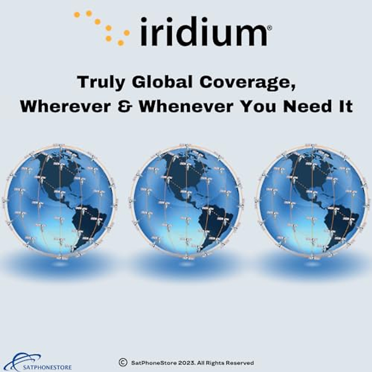 SatPhoneStore Iridium 9575 Extreme Satellite Phone Hiker Package with Solar Charger, Protective Case and Prepaid 200 Minute SIM Card Ready for Easy Online Activation