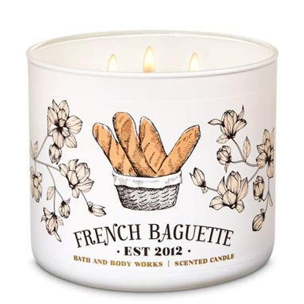 Bath & Body Works French Baguette Scented 3-Wick Candle 14.5 oz