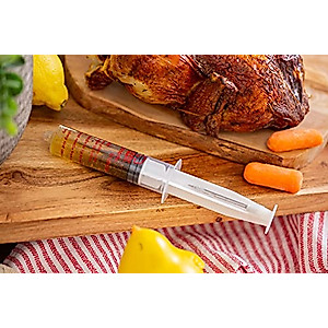 Chef Craft Select Plastic with Stainless Steel Needle Marinade Injector, 5 inches in length 1 ounce capacity, Clear