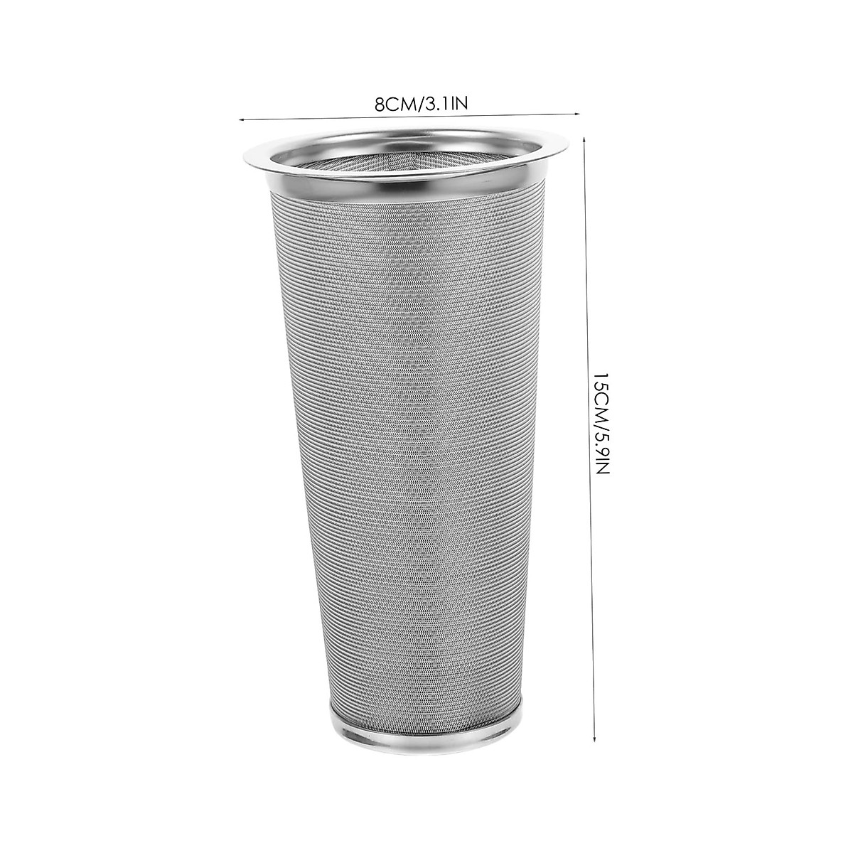 Unomor Coffee Filter White Coffee Maker Iced Tea Filter Iced Coffee Accessories Cold Brew Coffee Maker Espresso Coffee Maker Coffee Machine Mesh Coffee Filter Stainless Steel