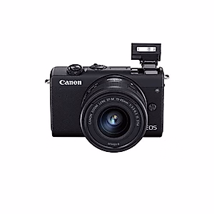 Canon EOS M200 Mirrorless Digital Camera with 15-45mm Lens International Version