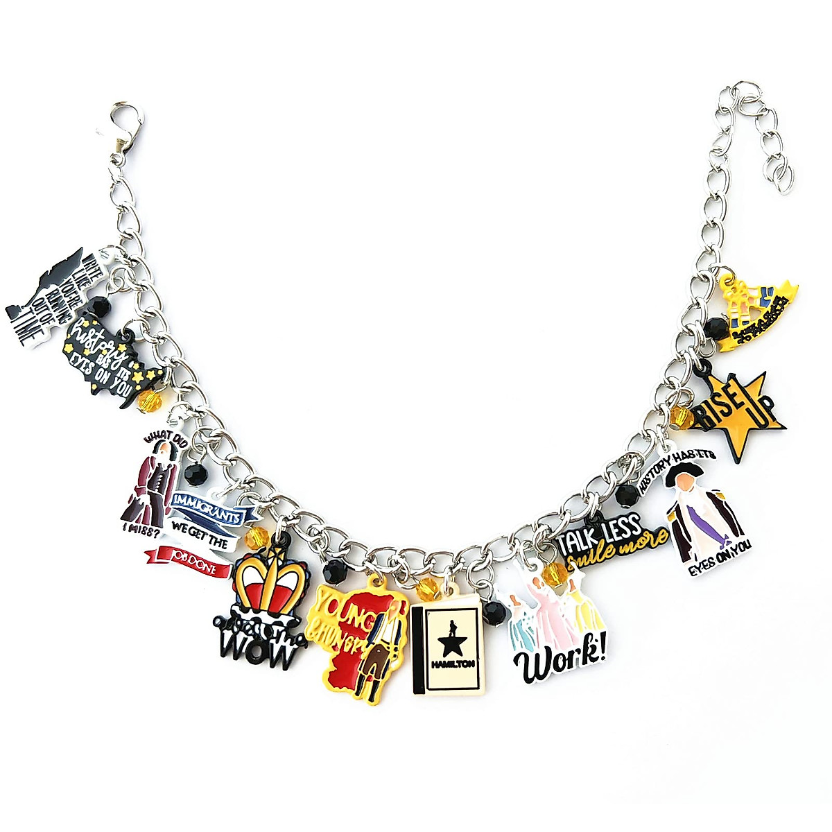 AYJBDGR Universe of Fandoms Broadway Charm Bracelet Gifts for and Women