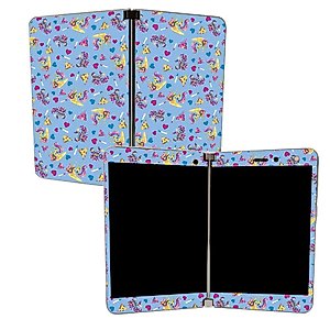 MIGHTY SKINS Skin for Microsoft Surface Duo - African Queens | Protective, Durable, and Unique Vinyl Decal wrap Cover | Easy to Apply, Remove, and Change Styles | Made in The USA (MISURDUO-African Queens)