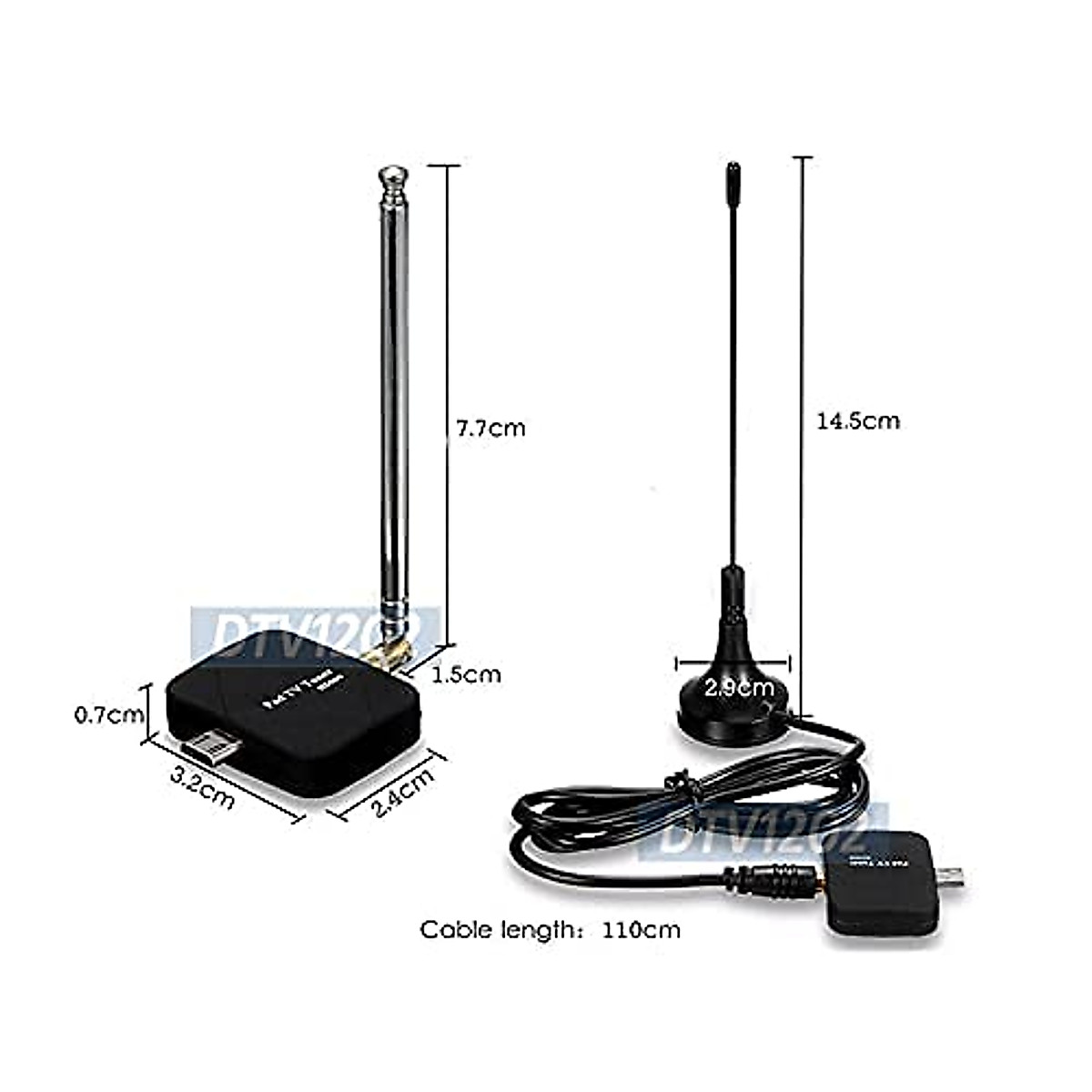 Android Digital ATSC TV Tuner Receiver for Tablet Smart Phone