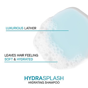 Joico HydraSplash Hydrating Shampoo | For Fine, Medium, Dry Hair | Replenish Moisture | Add Hydration & Softness | With Sea Kelp & Coconut Water | 10.1 Fl Oz