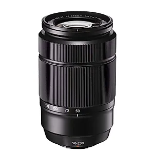 Fujifilm Fujinon XC 50-230mm F4.5-6.7 Black Camera Lens (International Model) No Warranty [White Box]
