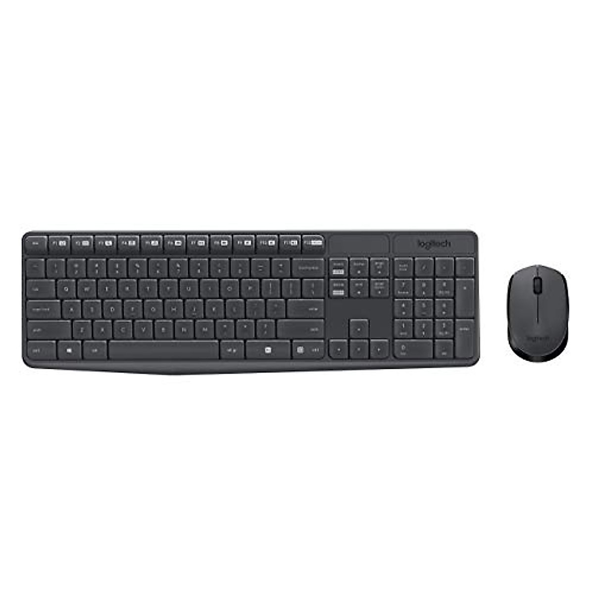 Logitech MK235 Wireless Keyboard and Mouse (Renewed)