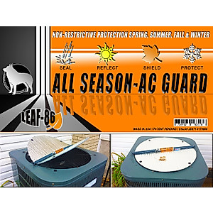 AC GUARD ALL SEASON LEAF-86 -AIR CONDITIONER COVER 30" for outside