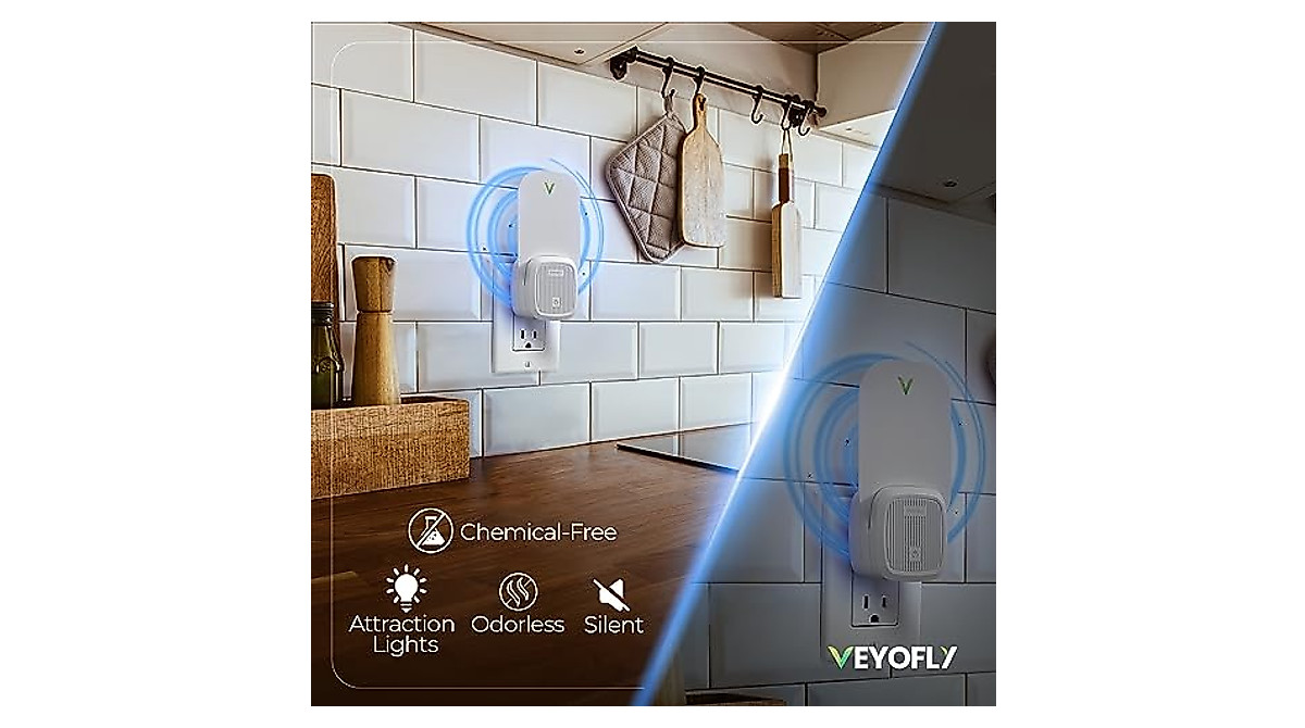 VEYOFLY Indoor Fly Trap - Safe & Effective Insect Catcher