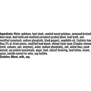 Campbell's Chunky Soup, Baked Potato with Steak and Cheese Soup, 18.8 Oz Can