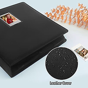 640 Pockets Photo Album for Fujifilm Instax Mini Camera, Polaroid Snap PIC-300 Z2300 Instant Camera, 2x3 Photo Album Book for Fujifilm Instax Mini 11 12 9 Evo 90 70 40 8 7 LiPlay Instant Camera (black)