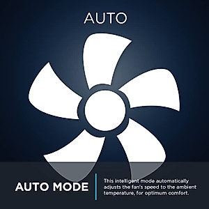 Rowenta Urban Cool Silent Tower Fan with 3 speeds, oscillation, remote control, timer, 3 Speeds, Black + Wood Effect