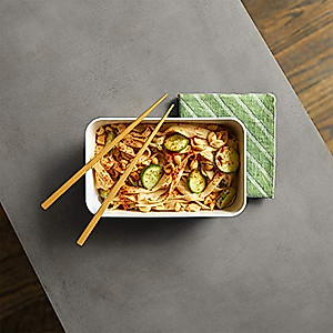 Topdrawer Takenaka Double Layer Bento Box, Microwave and Dishwasher Safe, BPA Free, Persimmon