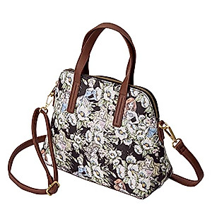 Loungefly Disney Princesses Floral All Over Print Crossbody Handbag Purse