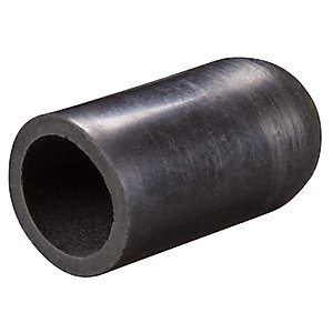 Caplugs SH-62382 EPDM Rubber Masking Cap - RC295 to Mask Plain and Threaded Studs, Cap ID 0.295", Length 1.000", Black (Pack of 500)