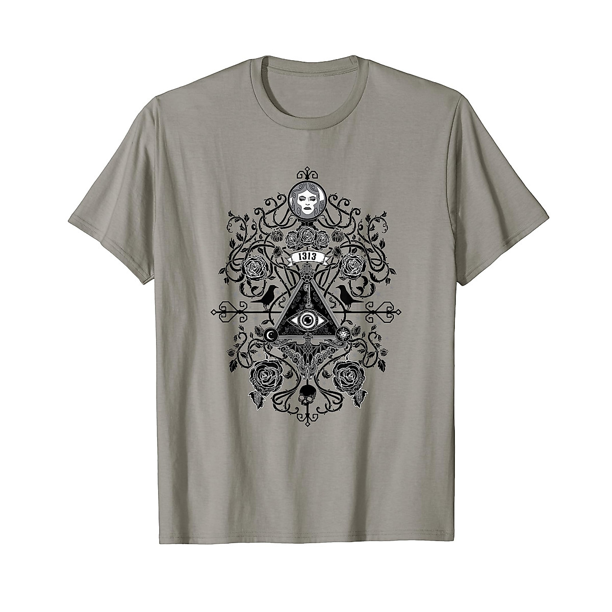 The Haunted Mansion 1313 Disneyland DR All Seeing Eye Symbol T-Shirt