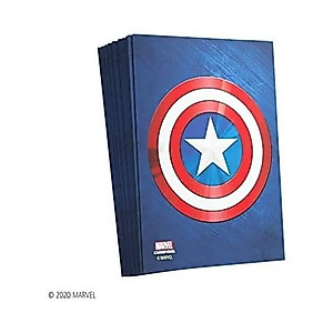 Gamegenic Marvel Art Sleeves - Captain America (G10096), Various color