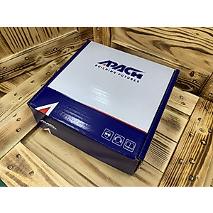 Apach Stubby Air Impact Wrench, Jumbo Hammer, High Torque, 1/2-Inch (AW050G)