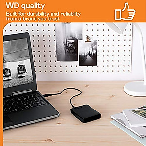 WD 3TB Elements Portable External Hard Drive, USB 3.0, Compatible with PC, Mac, PS4 & Xbox - WDBU6Y0030BBK-WESN