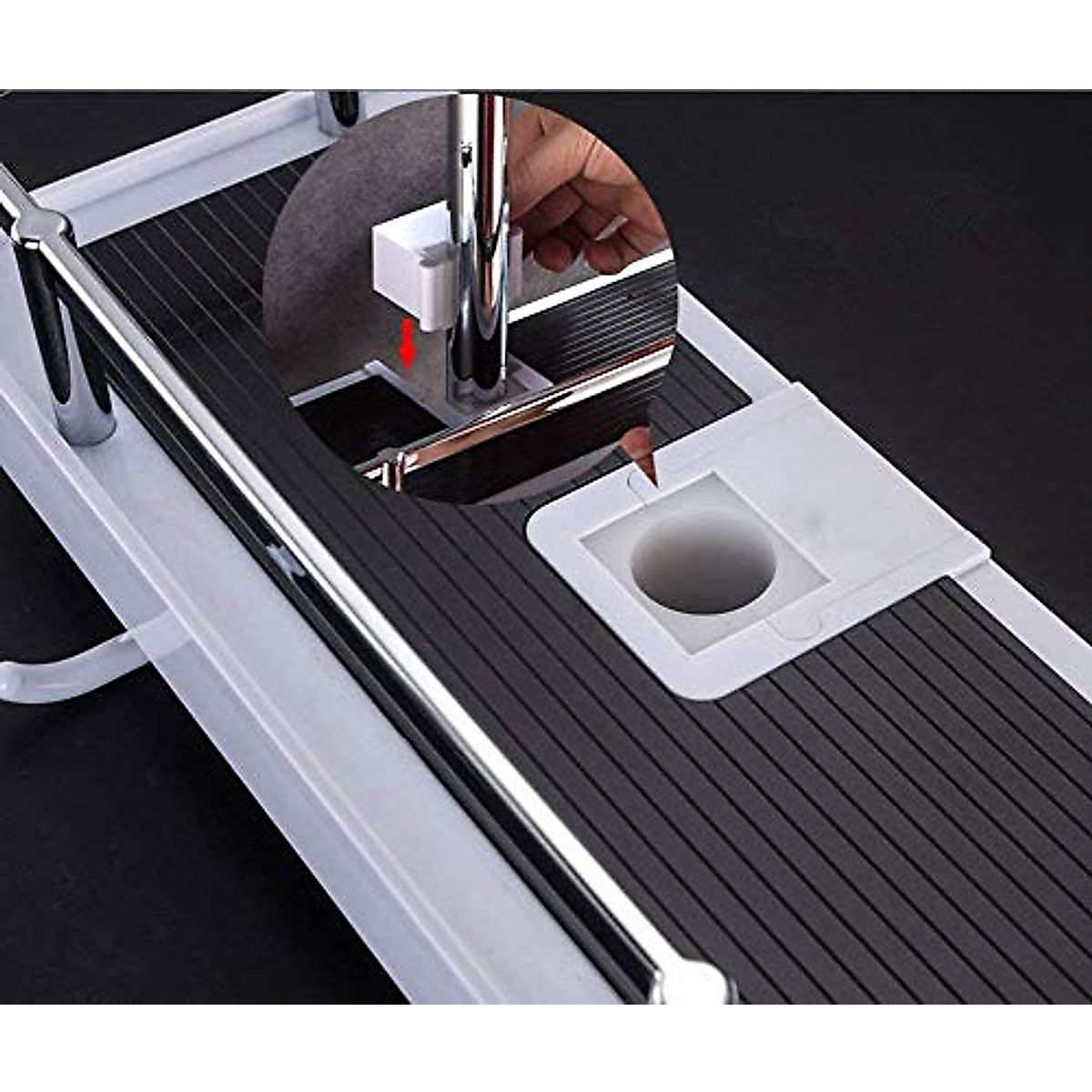 YunNasi Tension Rod Corner Shower Caddy Pole Shower Rack Shower Shelf Baskets for Shampoo Conditioner Soap