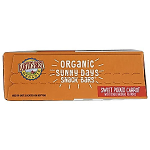 EARTHS BEST Organic Swt Pto Crrt Snny Day Bars, 0.67 Ounce (Pack of 7)