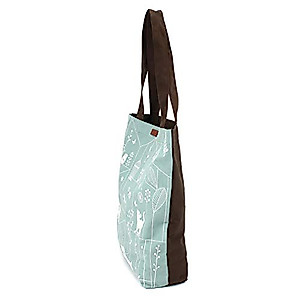 CHALA Canvas Eco Tote Assortment with Interior Organizer - Pack of 2