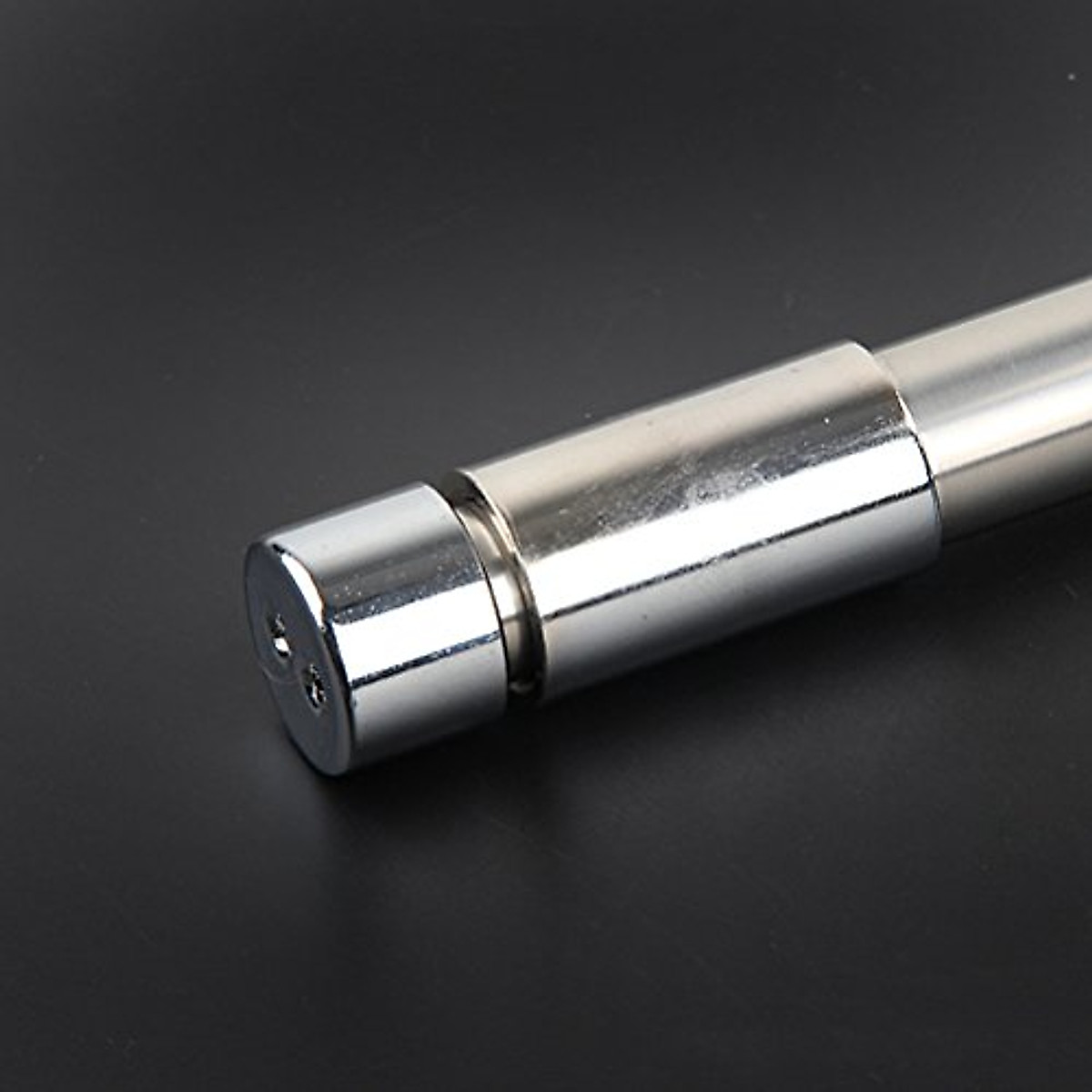 WINOMO Clothes Hanging Rod Pole Post Retractable Adjustable Stainless Steel Shelf Closet Hanger Organizer Garment Storage Bar Rack 37/76 cm