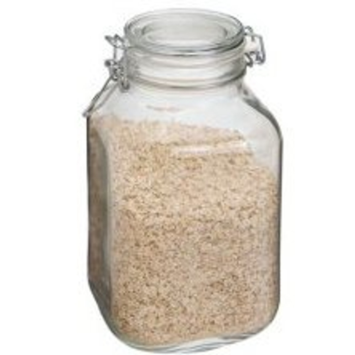 Bormioli Rocco Case of 6 Fido Glass Canning Jar Italian - 2 Liter