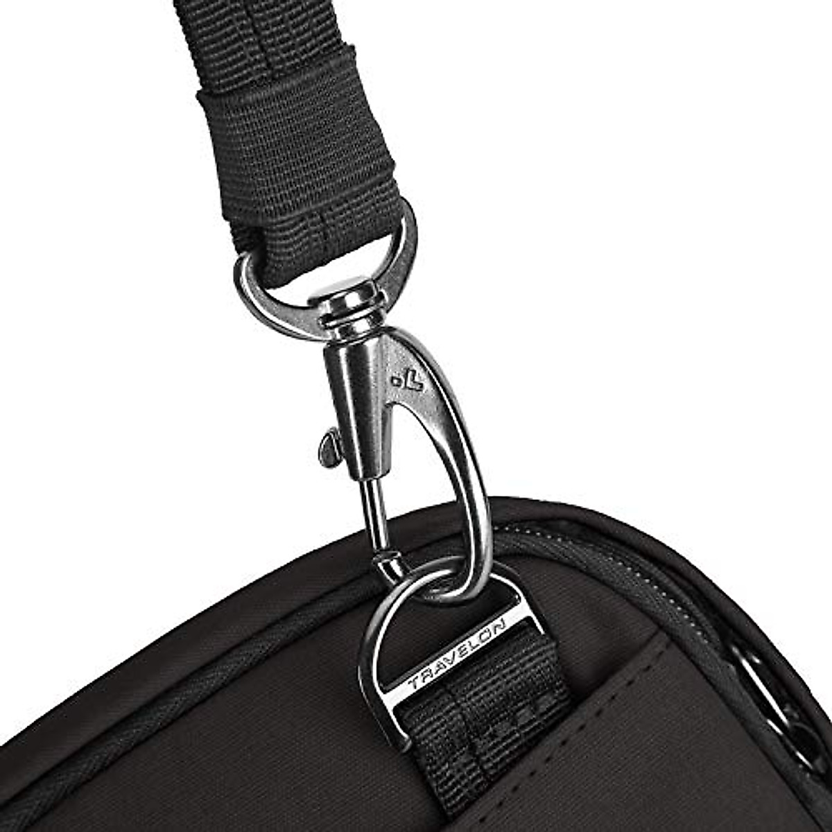 Travelon Origin-Sustainable Anti-Theft-Slim Bag, Black