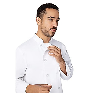 Chef Works Unisex Sustainable Le Mans Chef Coat, White, Large