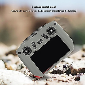 RiToEasysports Drone Controller Cover, Drone Controller Case Protective Cover RC Protector Accessories for Mavic 3 RC PRO Perfectly (Gray)