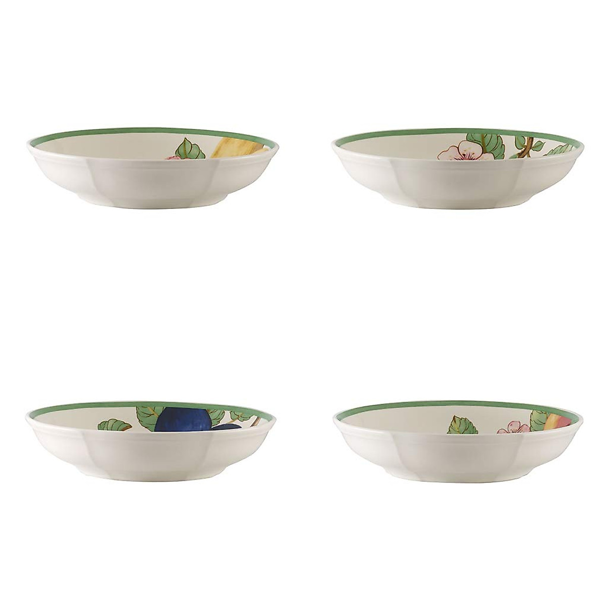 Villeroy & Boch French Garden Fleurence 4in Bowl, 20 oz, Premium Porcelain, White/Colored